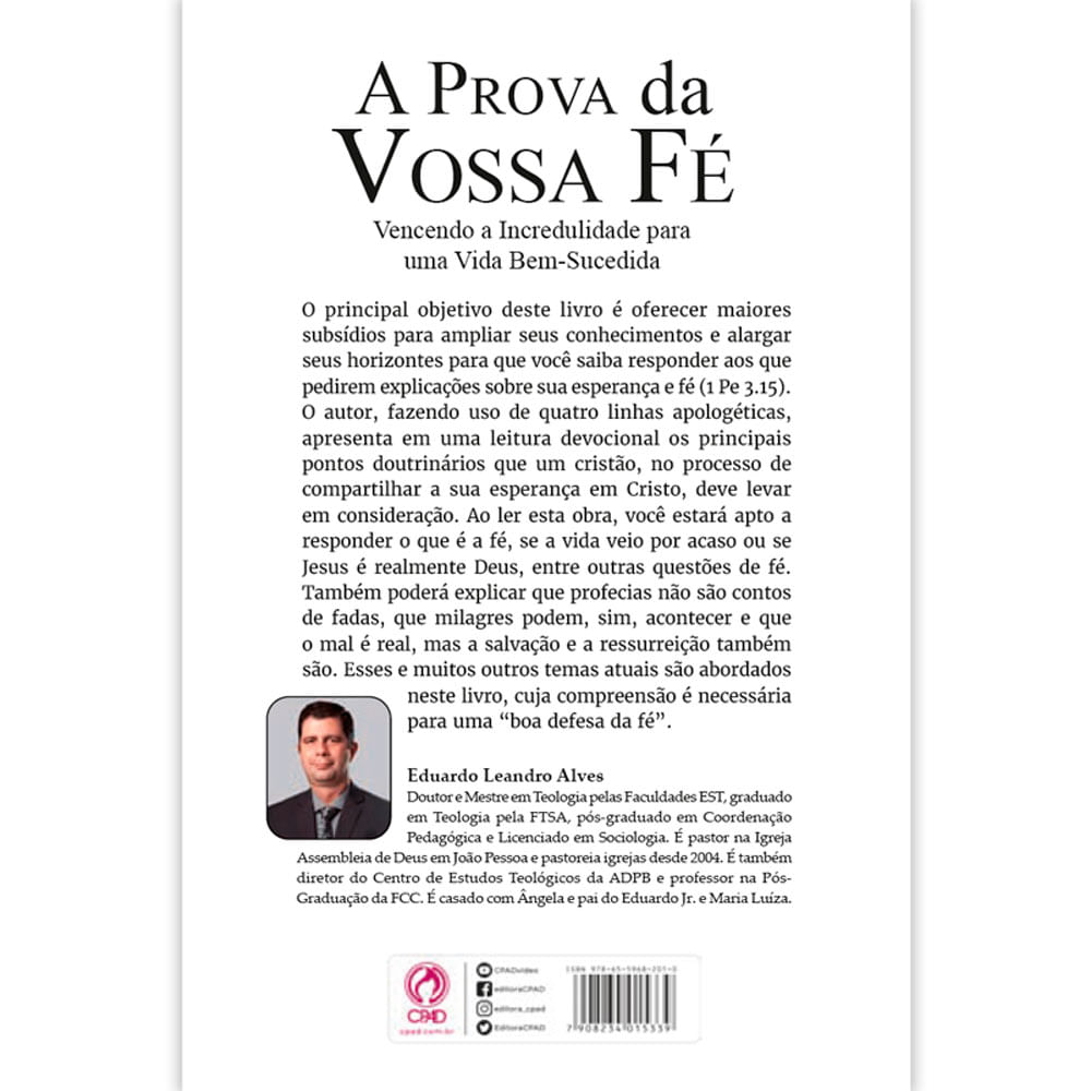 A Prova da Vossa Fé - CPAD A Prova da Vossa Fé - CPAD