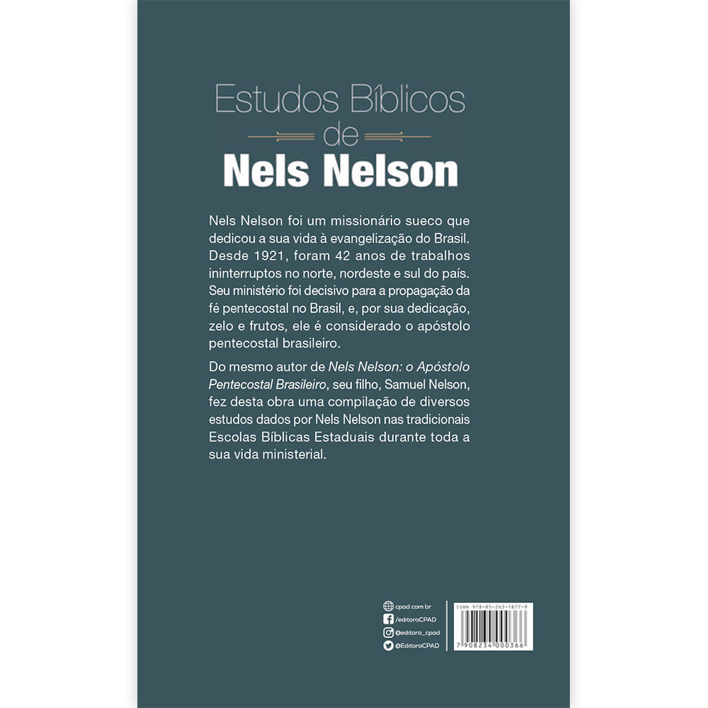 Estudos Bíblicos de Nels Nelson - CPAD